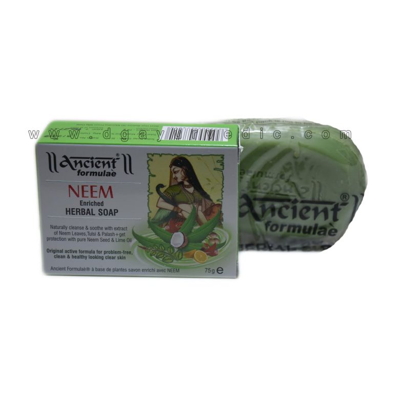 Hesh Herbal Neem Soap 75 Grams - D.G. Ayurvedic Sangrah (Ayurvedic ...