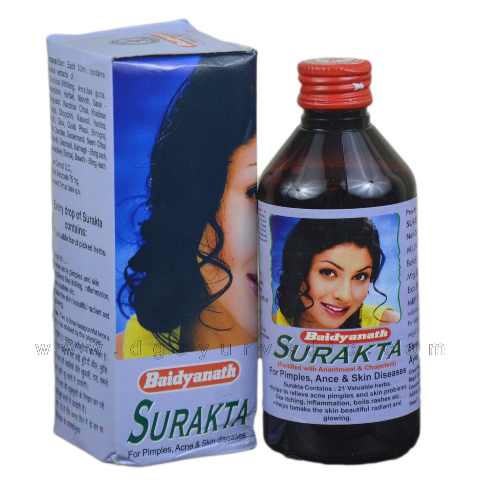 SHREE BAIDYANATH Surakta Syrup 450 ML - D.G. Ayurvedic Sangrah ...